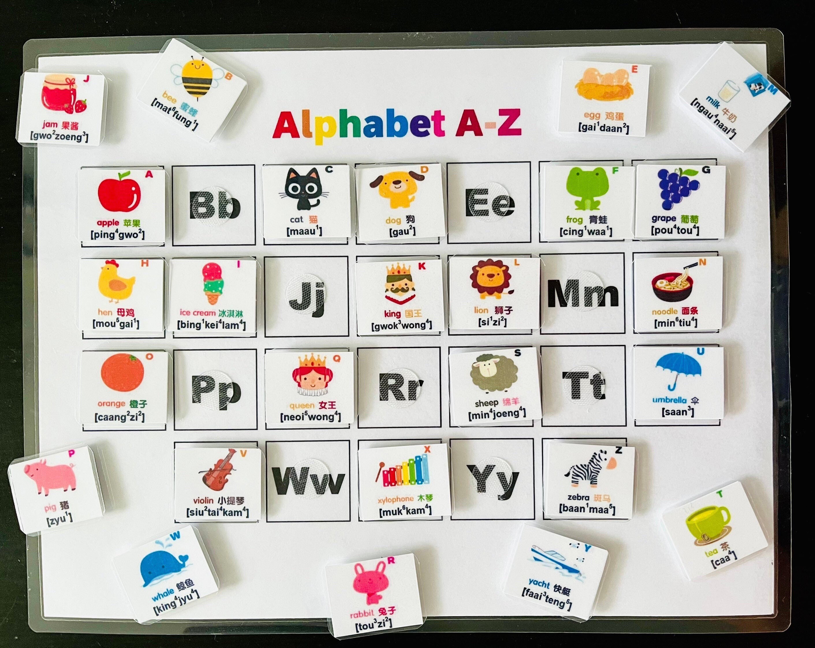 Montessori Learning English Chinese Bilingual Toddler Busy Book ...