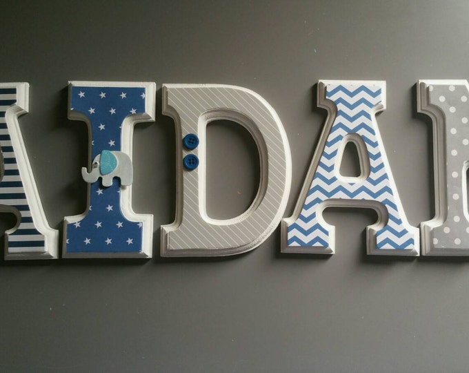 Wood Letters/ Wall Letters/ Costumized / Personalized / Baby Room ...