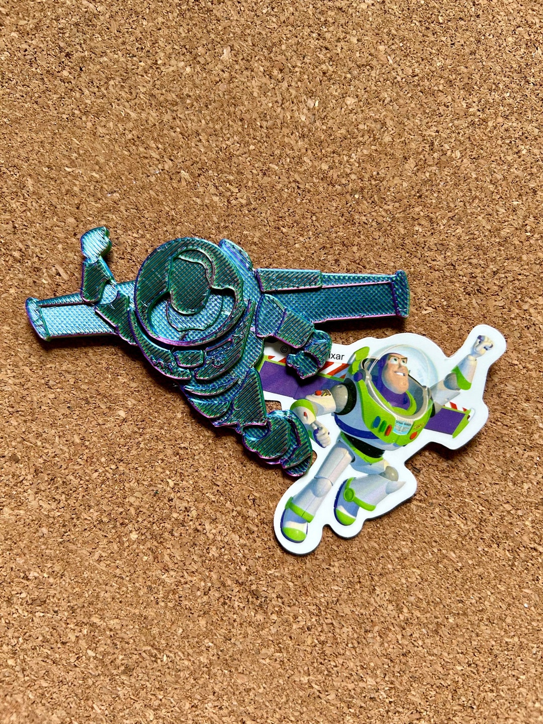 Handmade Buzz Lightyear Magnet, Sticker Individually Wrapped With ...