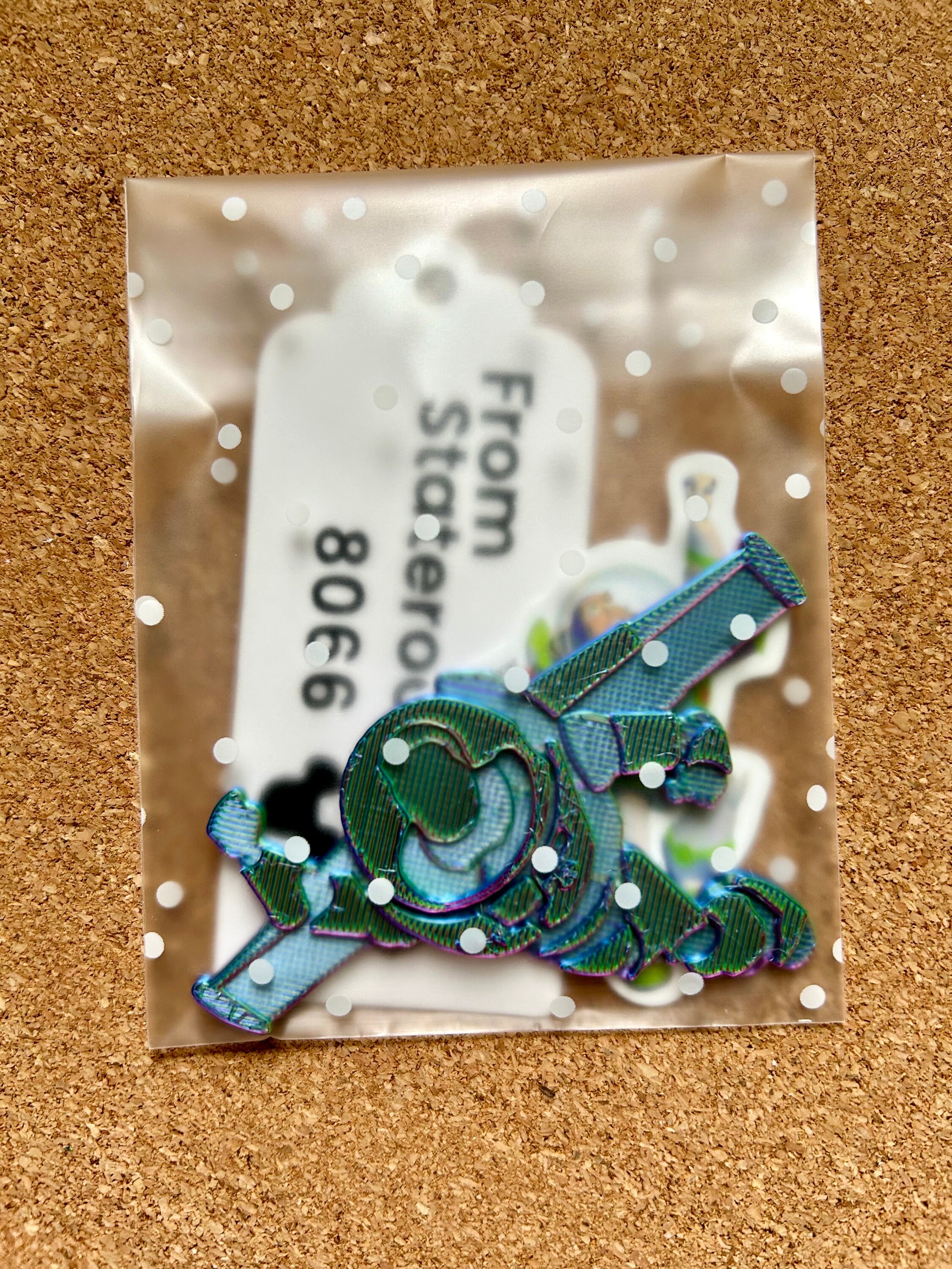 Handmade Buzz Lightyear Magnet, Sticker Individually Wrapped With ...