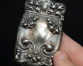 Tiffany & Co Sterling Silver Matchbox, A Match Case Cover With ...