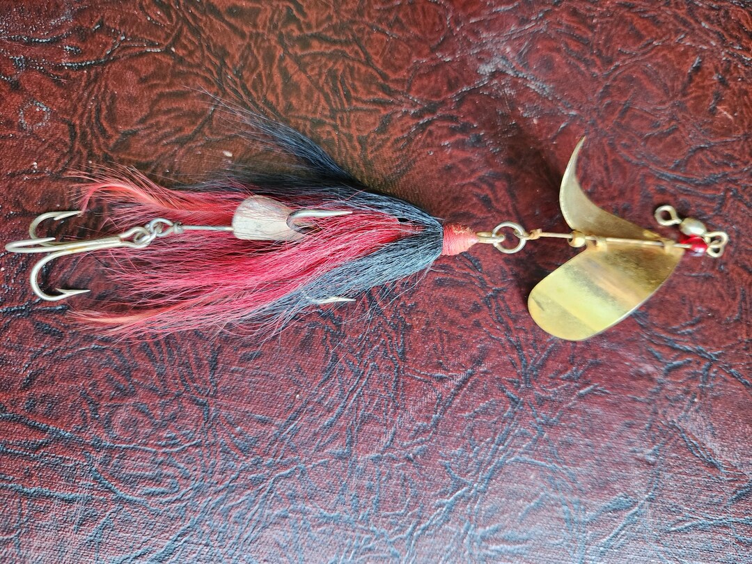 Marathon Muskie-hawk Fishing Lure - Vintage - Etsy