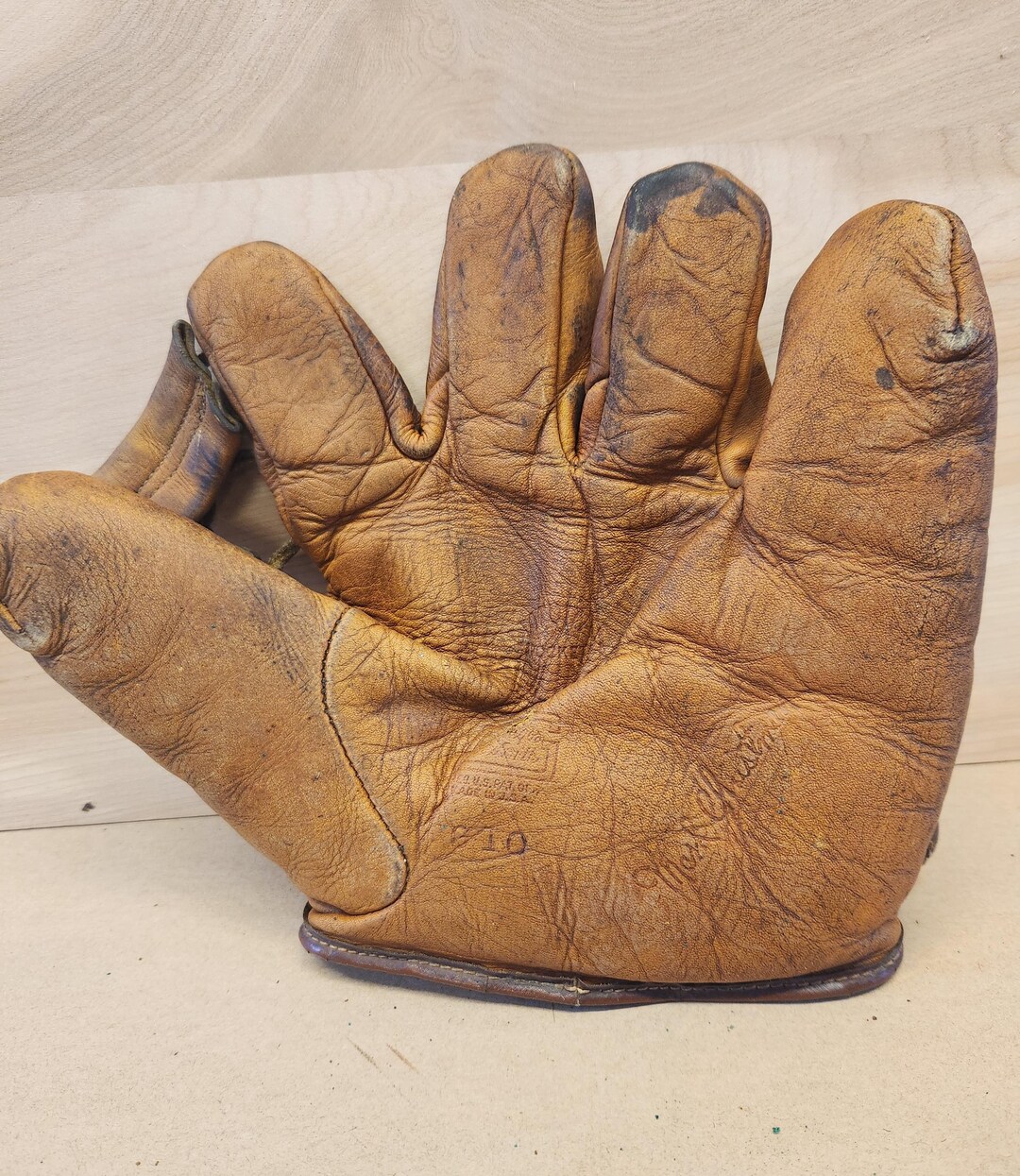 Vintage 1940s Macgregor Goldsmith Mark Christman Baseball Glove Old ...