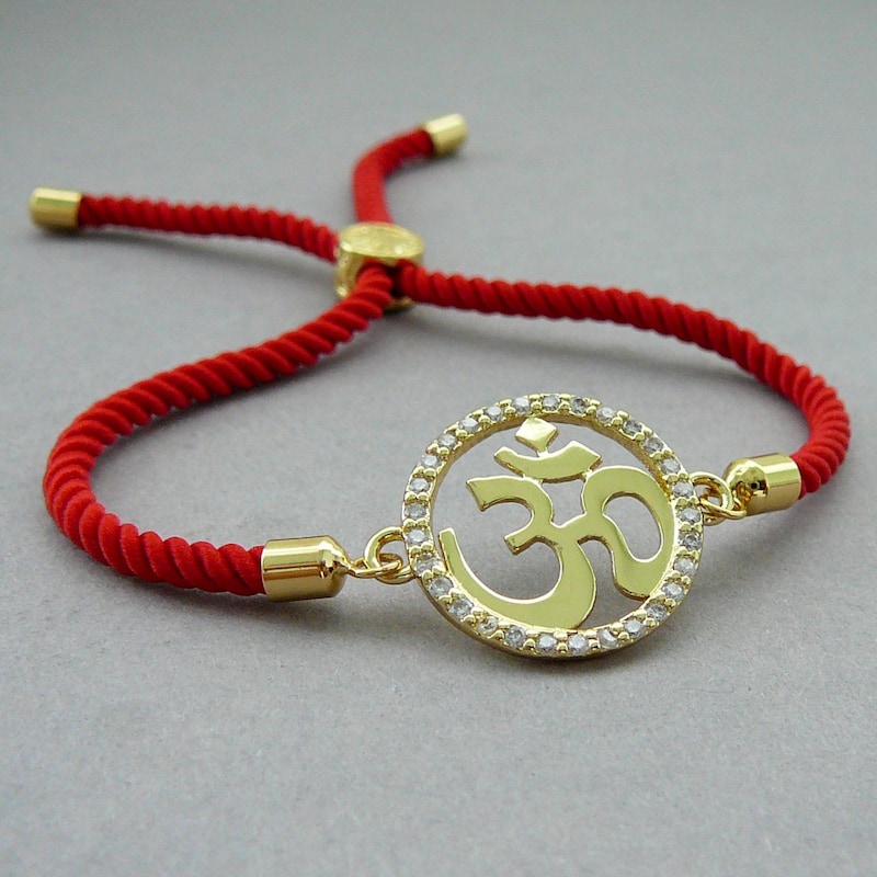 Om Bracelet - Etsy
