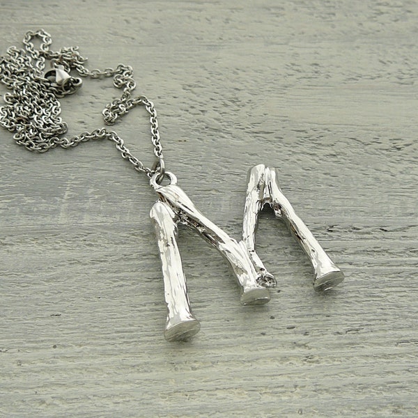 Letter Pendant - Etsy
