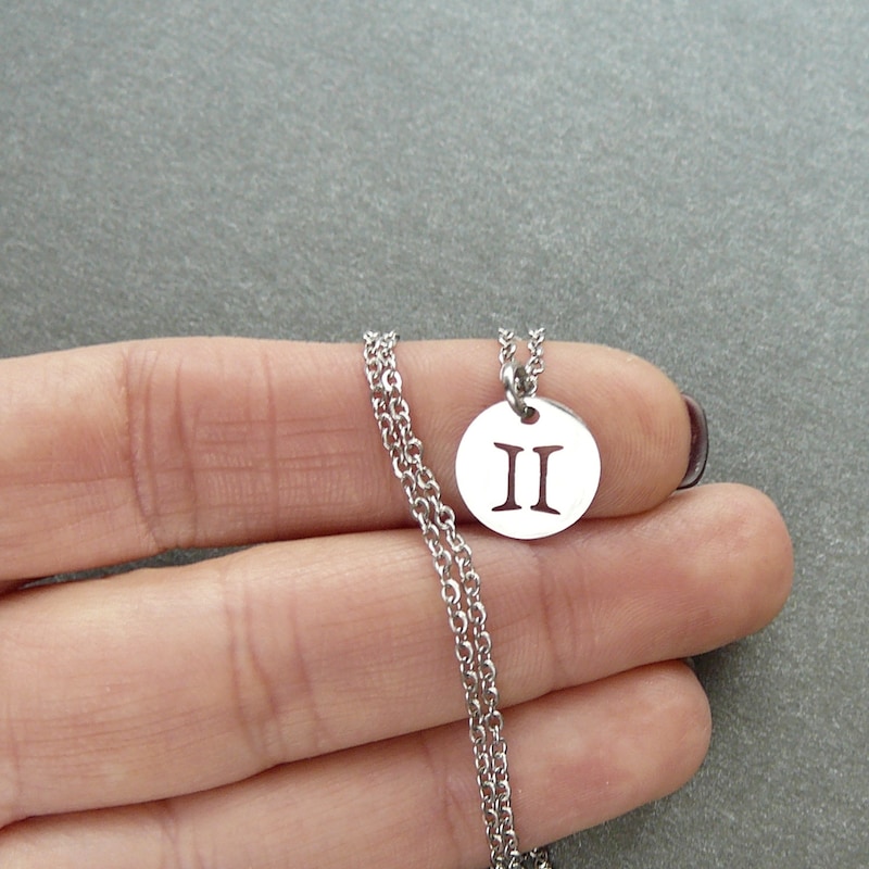 Zodiac Sign Necklace - Etsy