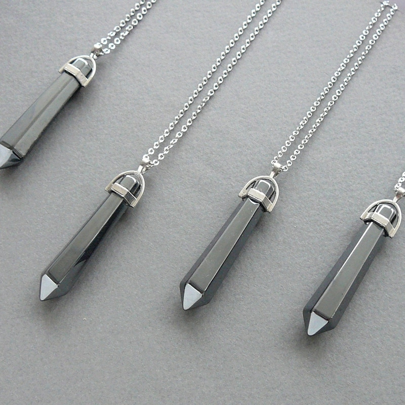 Hematite Necklaces - Etsy