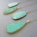 Amazonite Necklace Amazonite Pendant Gift for Women Gemstone Necklace ...