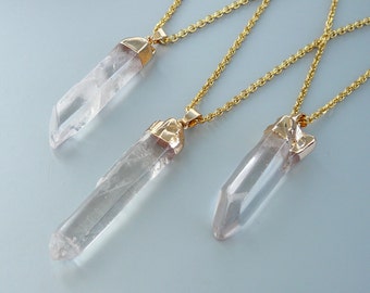 Stone Point Necklace - Etsy