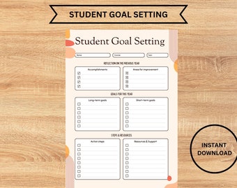 Printable Goal Planner Bundle, Daily, Weekly, Monthly, Quarterly ...