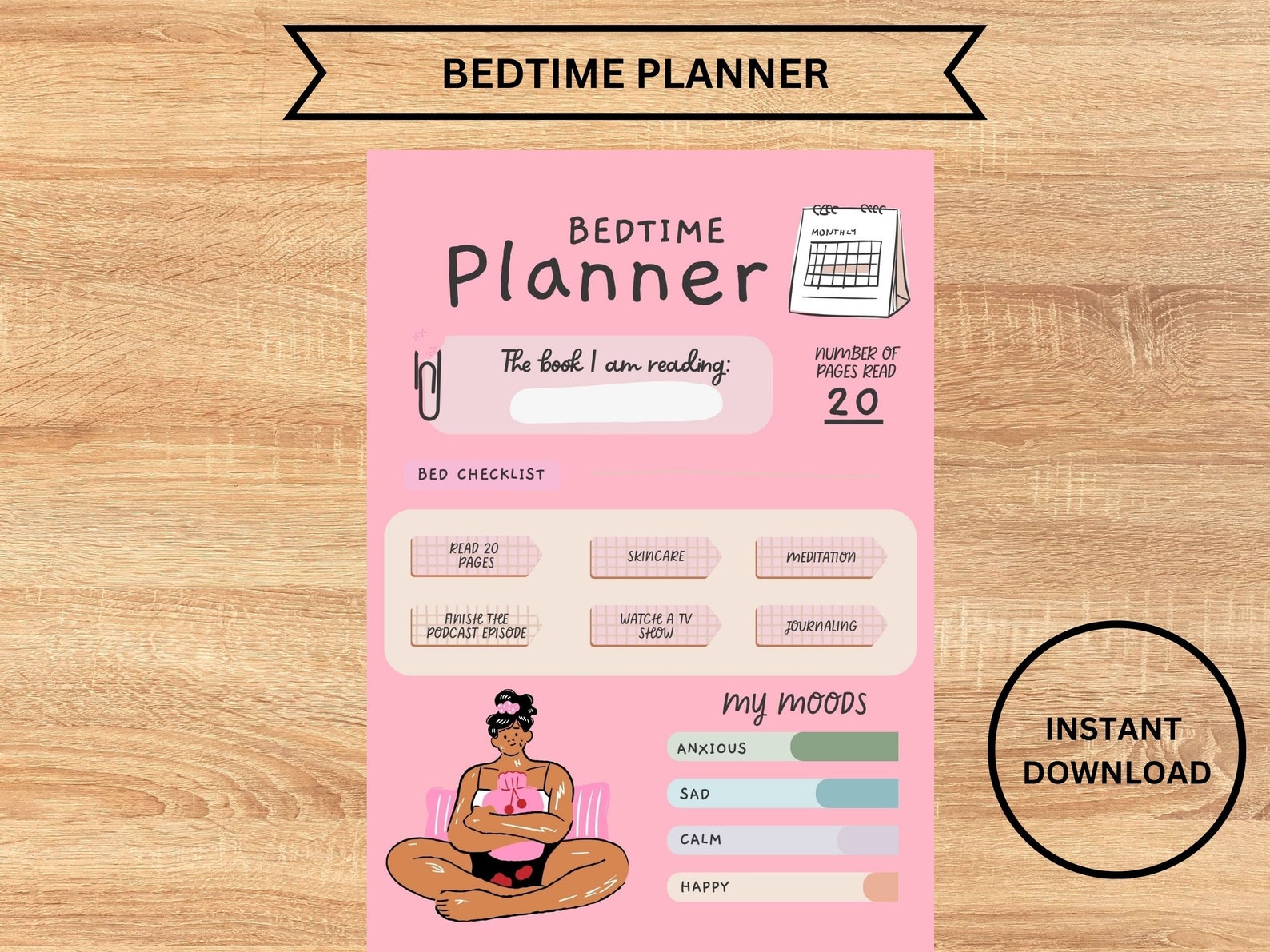 Editable Bedtime Routine Flip Chart for Toddler Bed Time Routine Chart ...
