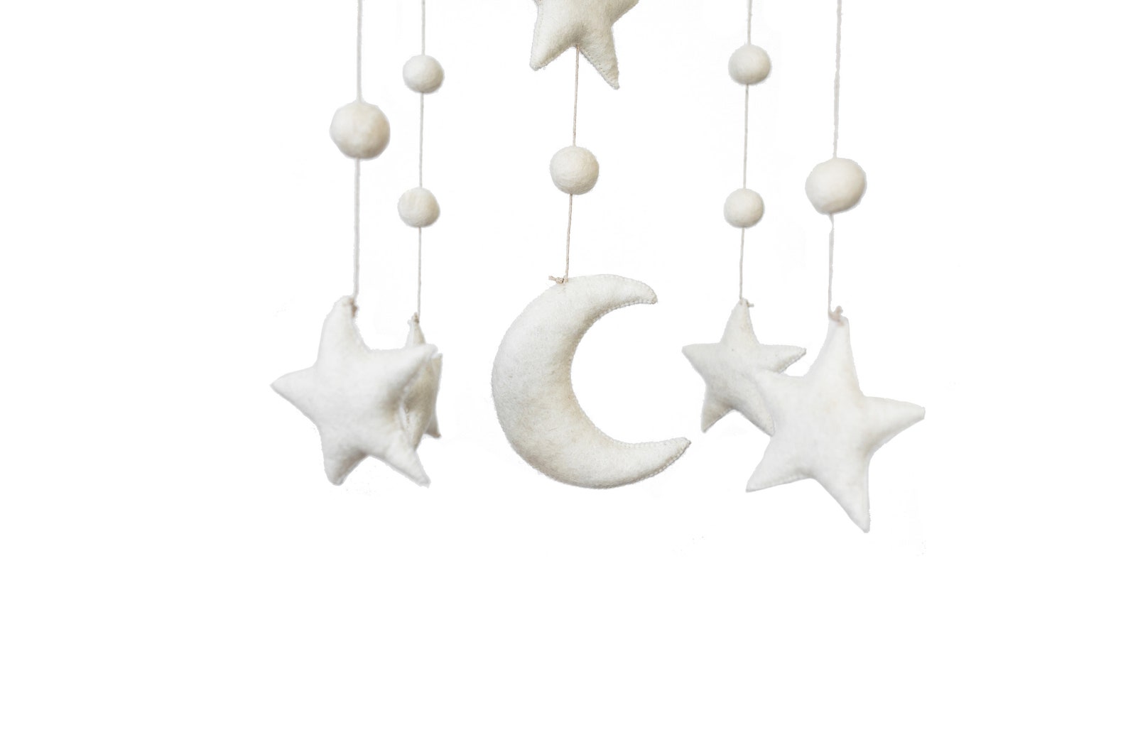 Star Star Mobile Star Moon Star and Moon Space | Etsy