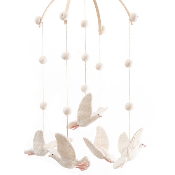 Flying Bird Mobile - Etsy