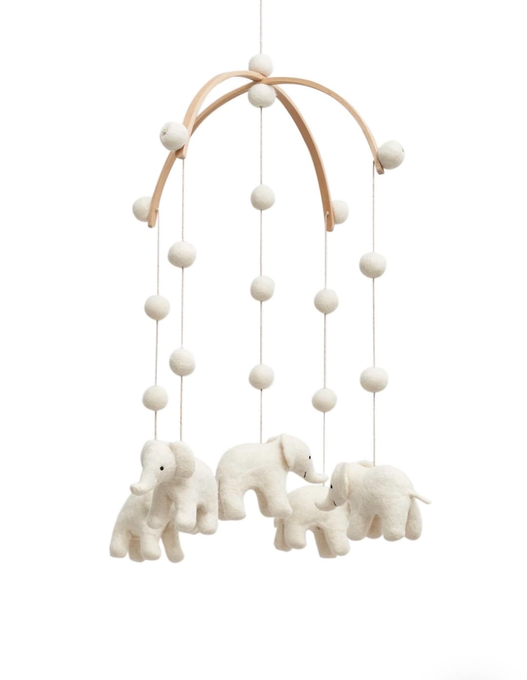 Elephant Crib Mobile - Fun Whimsical Mobile - Baby Crib Mobile for Boys ...