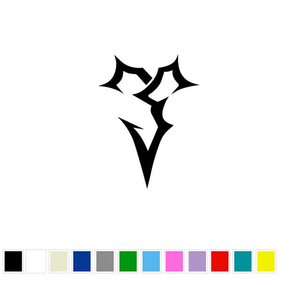 Items similar to Jecht symbol Emblem Tidus Final Fantasy Decal Stickers ...