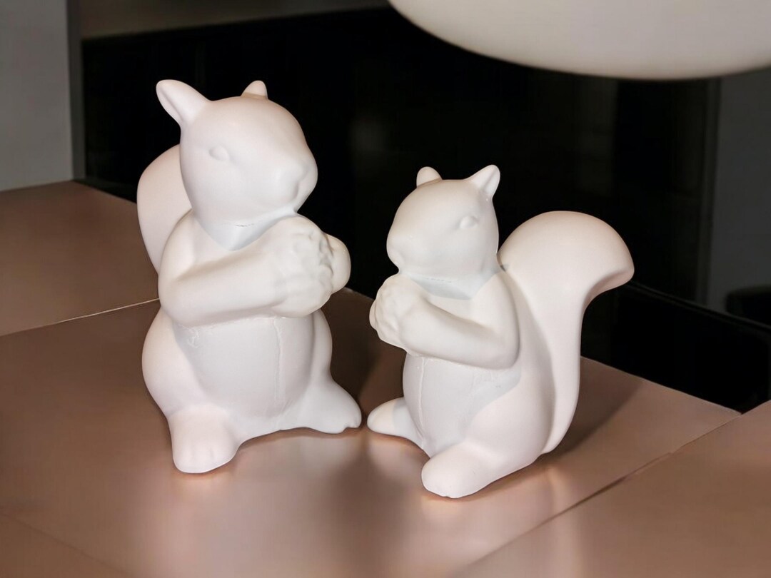 Paint You Own Pottery- Squirrel Pottery Painting- Pottery Animal Crafts ...