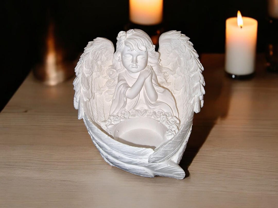Paint You Own Pottery-angel Pottery-religions-memorial Pottery-angel ...