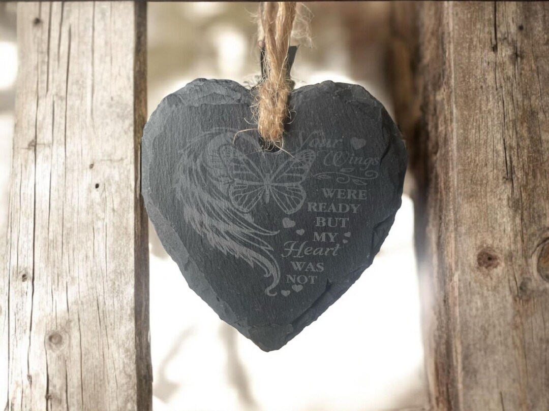 Custom Engraved Hanging Stone Slate-personalized Stone Slate-custom ...