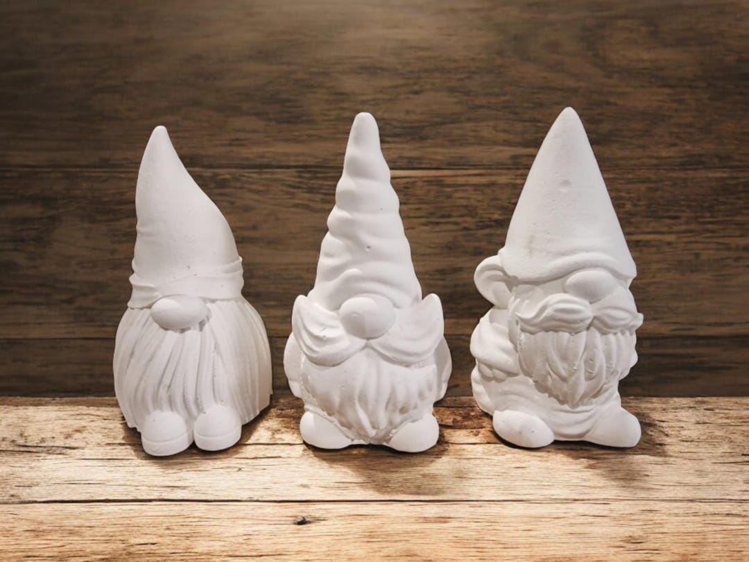 Paint You Own Pottery- Gnome Pottery - Gnome Gifts - Gnome Lover ...