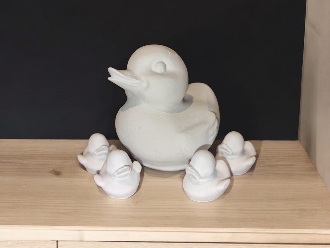 Paint You Own Pottery-duck Pottery Painting- Pottery Animal Crafts ...