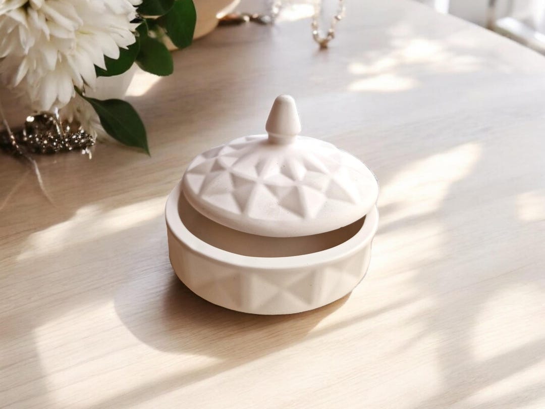 Paint You Own Pottery- Trinket Box Pottery Painting- Pottery Box With ...
