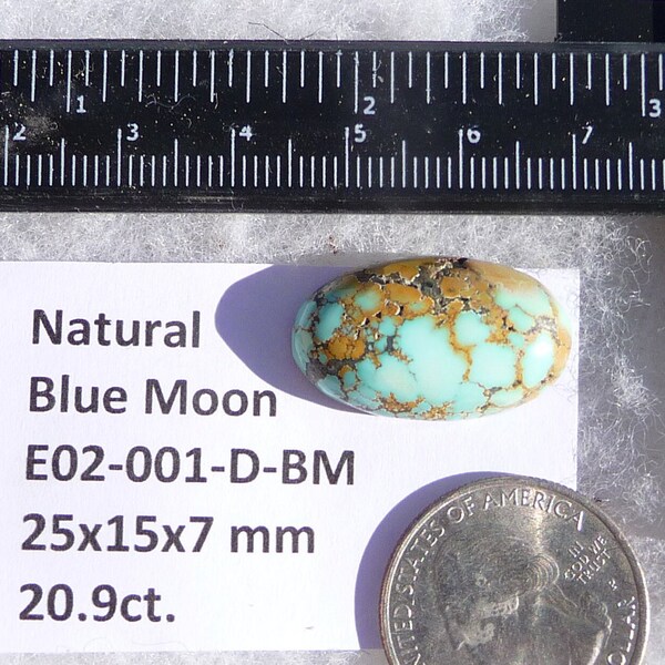 Turquoise Moon - Etsy