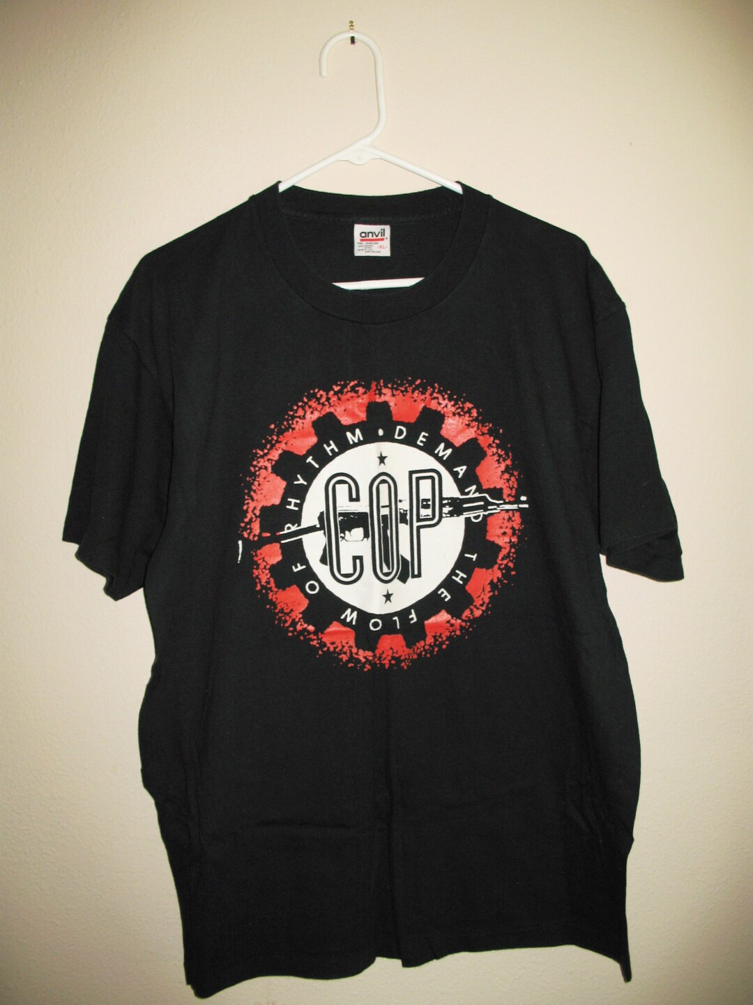 Vintage COP International Record Label Tee – Gothic Industrial Shirt ...