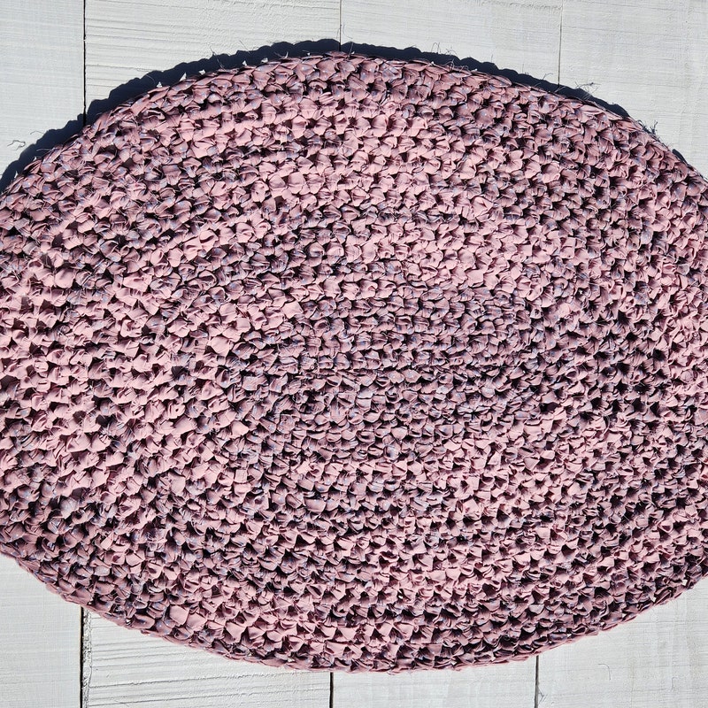 Oval Rag Rug - Etsy
