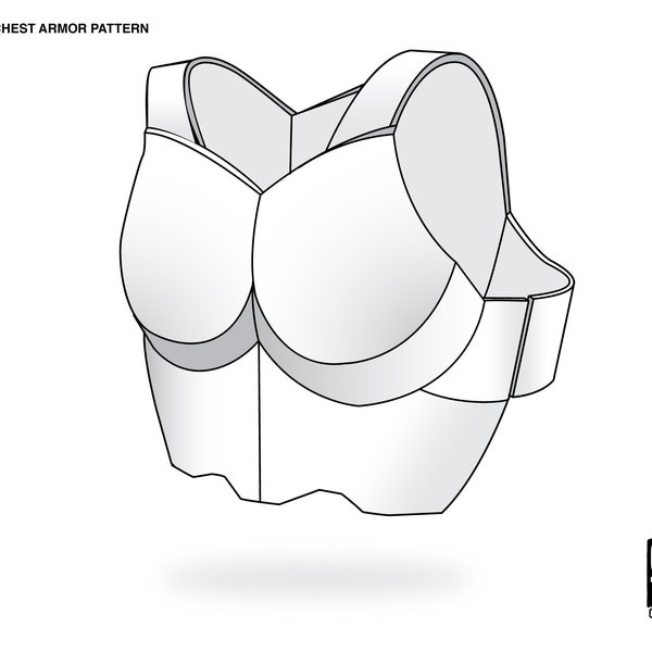 Armor Chest Plate Foam - Etsy