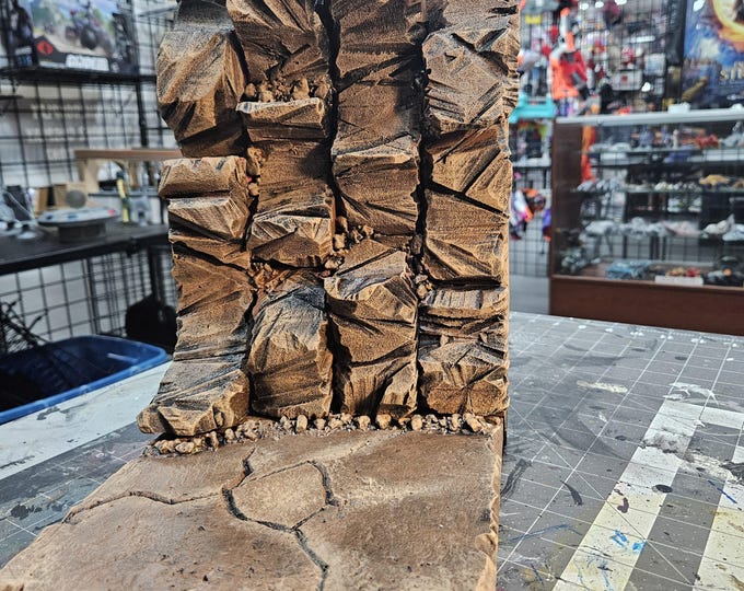 Canyon Rock Wall Diorama - Etsy