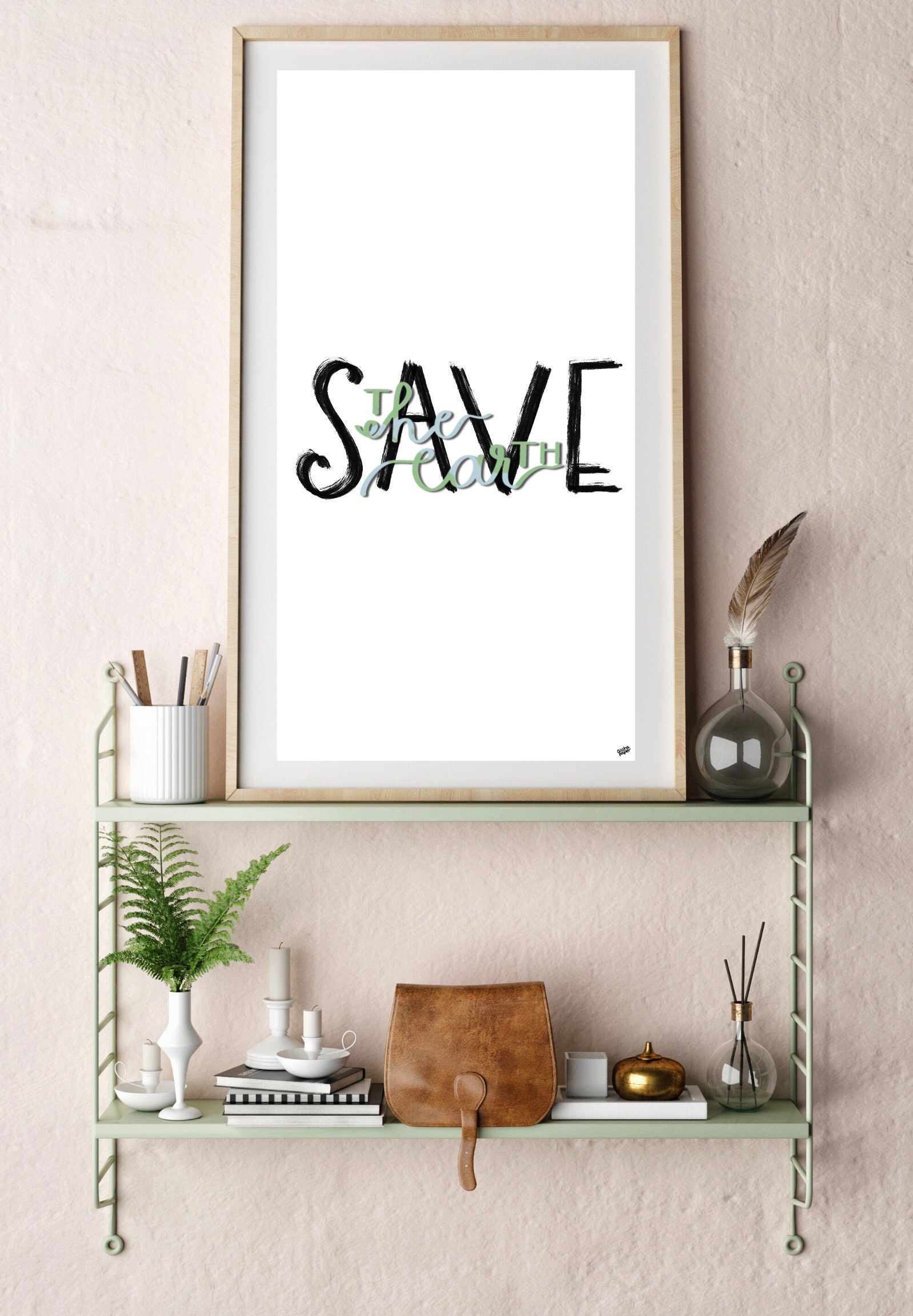Save the Earth: Calligraphy Collection - Etsy UK