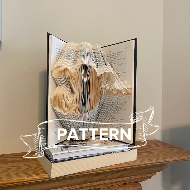 Folded Book Art - Etsy