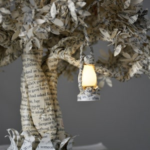 Whimsical Tree-book Sculpture -altered Book -book Lover - First ...