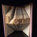 Name Folded Book Art- Paper Anniversary - Wedding Gift - Name Gift ...