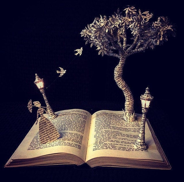 A Tree Grows in Brooklyn-book Sculpture -altered Book -book Lover ...