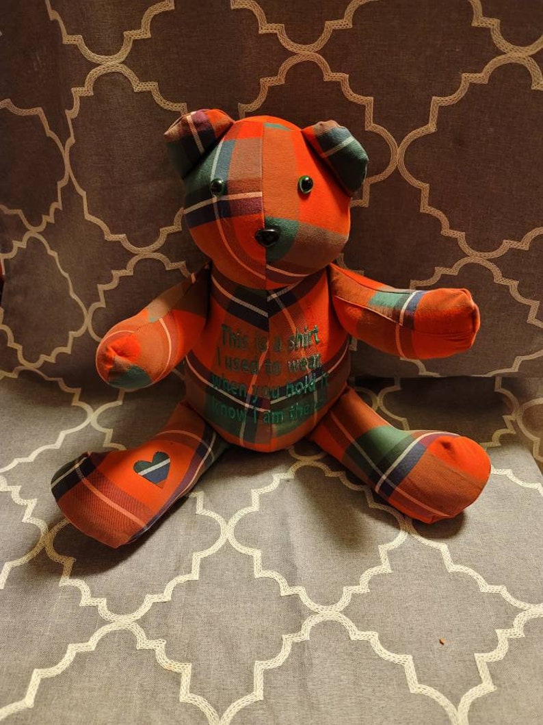 Memory Bear Keepsake - Etsy