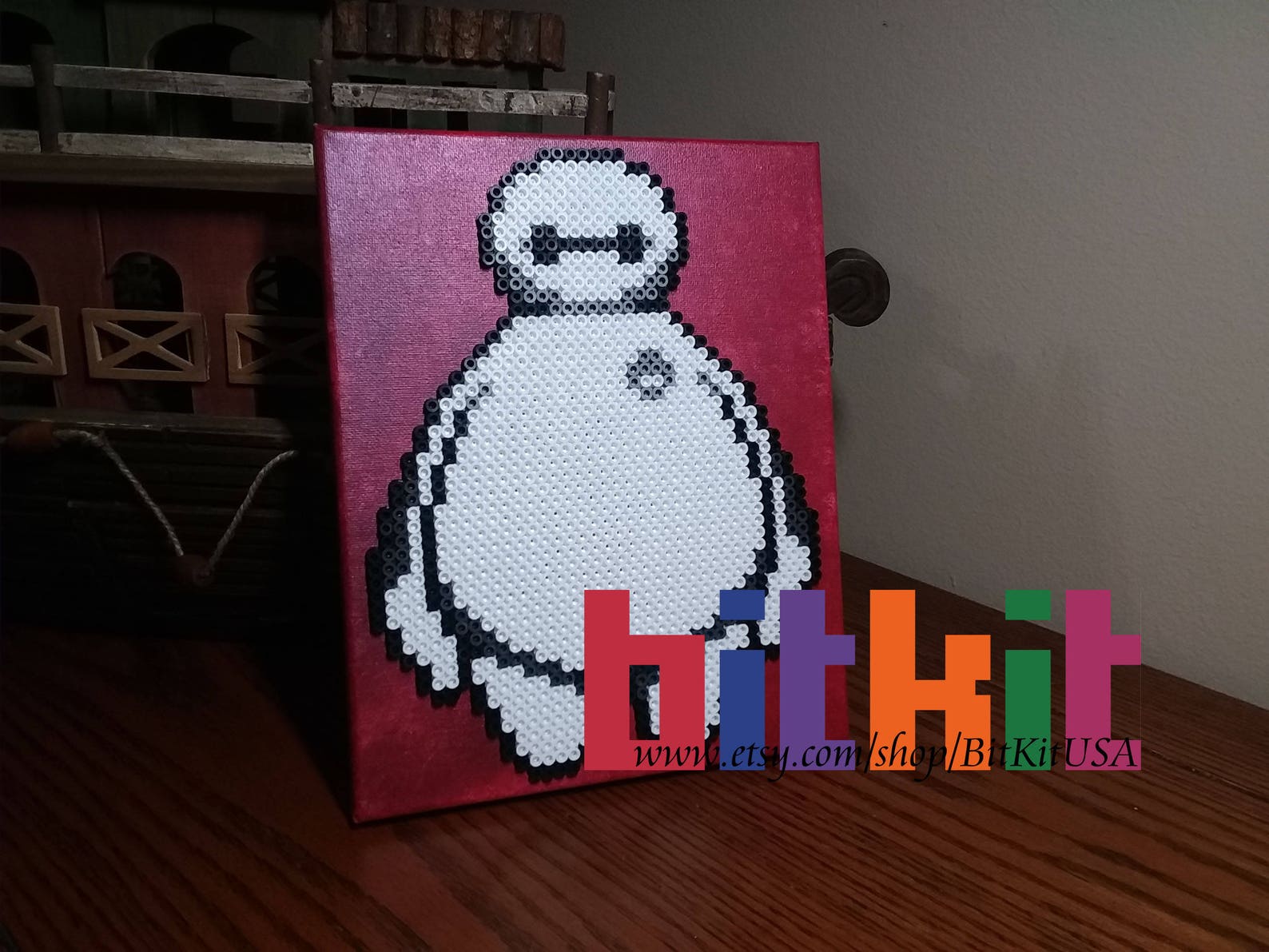 Adorable Baymax Pixel Art Pattern - Etsy