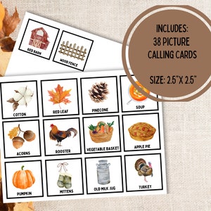 Fall Bingo for Kids| Fall Bingo Printable | | Printable Fall Worksheets ...
