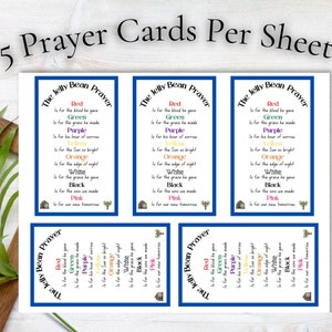 Printable Jelly Bean Prayer Card | Easter Jelly Bean Prayer Card ...