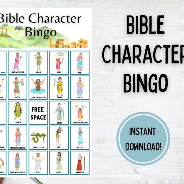 Bible Characters - Etsy