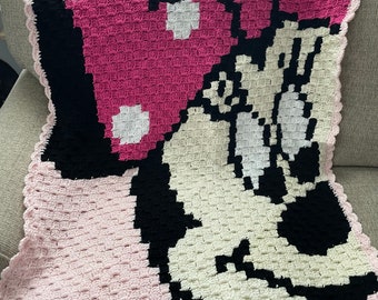 Minnie Mouse Afghan Crochet Pattern - Etsy
