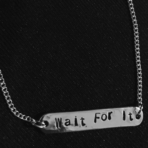 Non-stop Alexander Hamilton Broadway Musical Inspired Necklace - Etsy