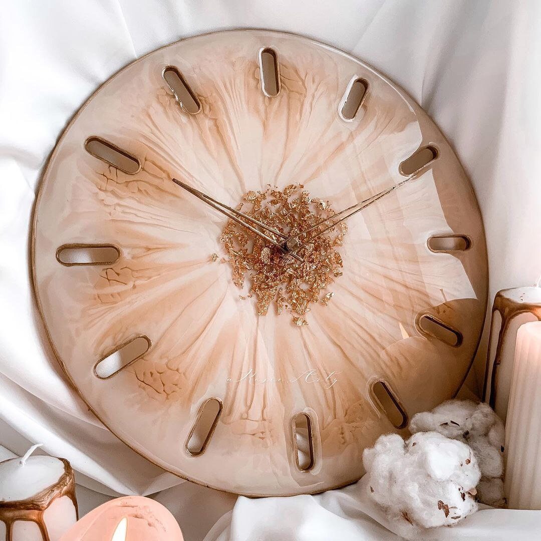 Silicone Mold Wall Clock Silicone Mold for Resinart Mold - Etsy