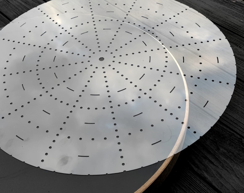 Stencil for Resinart Clock Template for Resin Clock With - Etsy