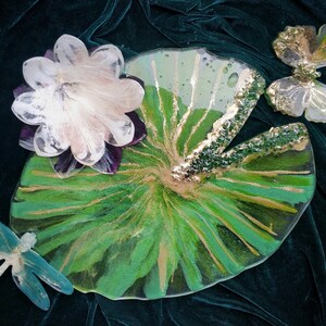 Old Pond Mold Set - Water Lily Tray, Lilies, Dragonfly and Butterfly ...