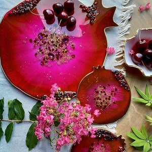 Fruits Silicone Molds for Resinart - Mold for Epoxy Resin - Coaster ...