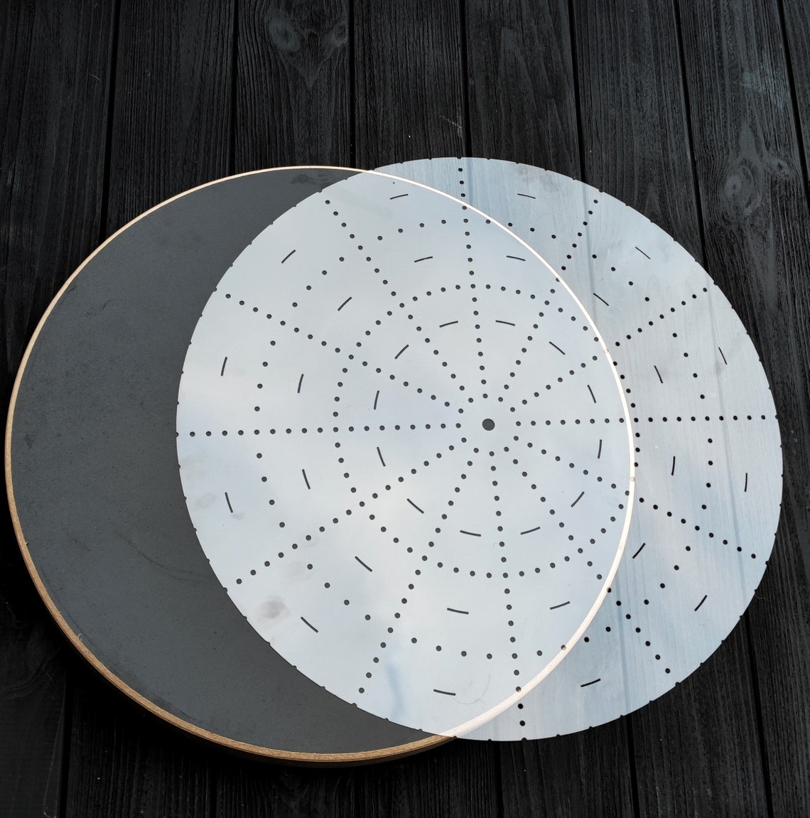 Stencil for Resinart Clock Template for Resin Clock With - Etsy