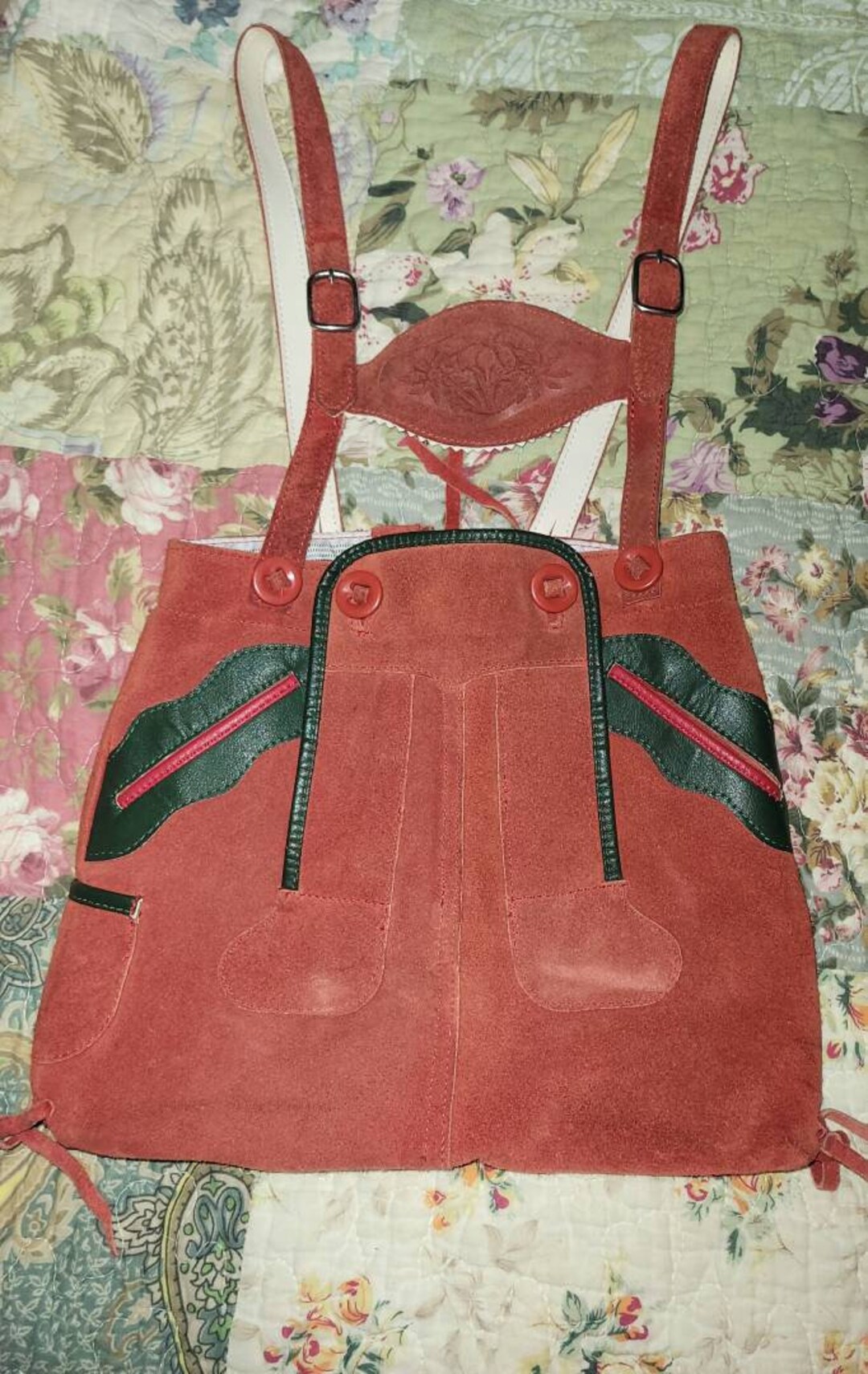 Vintage German Lederhosen Handbag/ Purse - Etsy