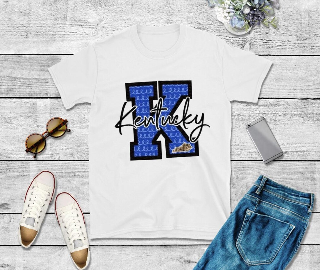 Kentucky Leopard Shirt, Kentucky State Shirt, Kentucky Blue K, Home ...