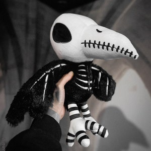 Poe's Raven Plush Toy - Etsy